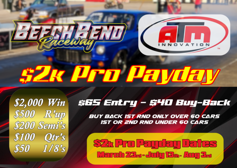 Sunday NHRA Summit ET Series - Beech Bend Park